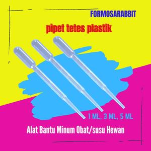 Jual Spet Pipet Kucing Pipet Obat Spet Pipet Plastik 1ml 5 ml Pipet ...