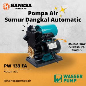 Jual Wasser PW 133 EA Pompa Sumur Dangkal Otomatis - Kota Surabaya - Hanesa Pompa Air | Tokopedia