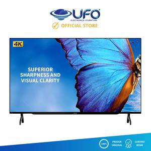 Promo Sharp 42 Inch Google TV LED 4K Frameless 4TC42FK1I - Unit+Pack ...