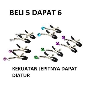 Jual d010 jepitan bell jepit puting nipple lonceng bdsm susu toys ...