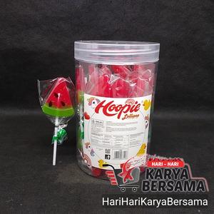 Jual HOOPIE LOLIPOP HARD CANDY L306 SEMANGKA TOPLES ISI 30'S - Kota ...