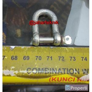 Promo Clamp Shackle 6mm Klem Segel D Sambungan Rantai Kait Sambung ...