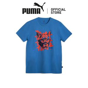 Promo PUMA Kaos Pria PUMA Graphic Cat Dusky Blue - M - Kota Bekasi ...