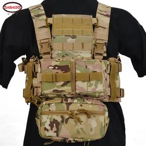 Jual Tactical Mk3 Chest Rig Micro Chassis Sack Pouch H Harness - Kota ...