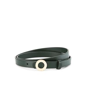 Promo Obermain Belt Wanita AUTUMN LADIES LEATHER PIN Dark Green ...