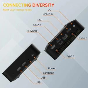 Jual Topton Cheap Mini Pc Gaming Intel I7 1185G7 Windows 11 Desktop Co ...