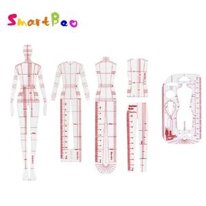 Jual Fashion Illustration Rulers Fashion Model Sketch Template Ruler ...