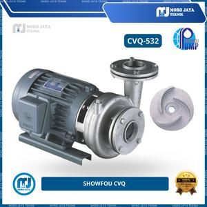 Jual Pompa Centrifugal Kimia Showfou CVQ-532 Pompa Showfou Stainless ...