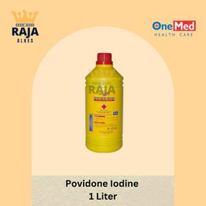 Jual Povidone Iodine 1 Liter One Med Betadine 1 Liter Povidone Iodine ...