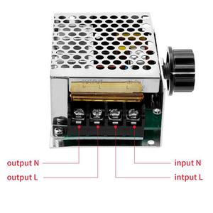 Jual Dimmer AC 220 Volt 4000 Watt + Casing Aluminium Dimer SCR 4000W ...