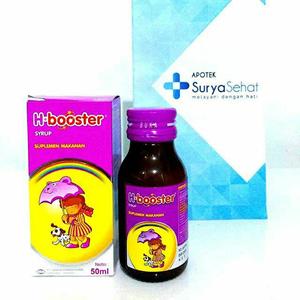 Jual H-Booster Sirup 50Ml Untuk Anak Usia 1 Tahun Keatas - Kota ...