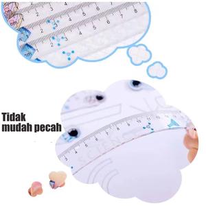 Jual Produk Penggaris Lucu Kartun Cute Ruler 15cm Pengaris Sekolah ...