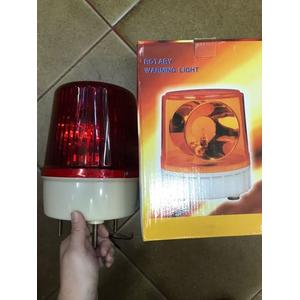 Jual Rotary warning light 6” LTE1161J with buzzer 220vac warna merah ...