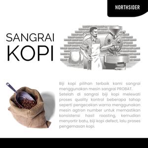Jual Northsider Kopi Arabika Lintong Blue Batak Semiwashed Coffee 200G ...