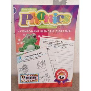 Jual Buku Aktivitas Activity Book Phonics Consonant Blends&Diagraphs ...