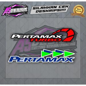 Jual Stiker Pertamax Turbo/Pertamax Stiker Cutting Pertamax Turbo ...