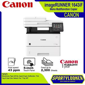 Jual Canon imageRUNNER iR1643iF / iR 1643iF A4 Mono Photocopier Printer ...