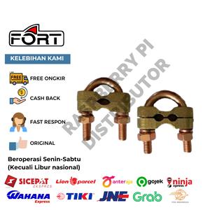 Jual U-BOLT CLAMP CABLE FURCC1H MERK FORT - Jakarta Barat - Raspberry ...