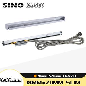 Jual SINO KA500 Thin Optical Grating Ruler Slim DRO Linear Scale Line ...