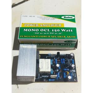 Jual Kit Power Amplifier Ocl 150 Watt Mono Plus Tr Final Dan Pendingin ...