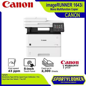 Jual Canon imageRUNNER iR1643i / iR 1643i A4 Mono Photocopier Printer ...