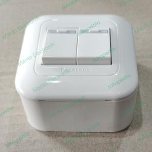 Jual PANASONIC_ Saklar Seri/ Double Outbow WEJ78029 + Mangkok Tempel ...