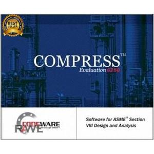 Jual Codeware COMPRESS Build 6258 (Pressure Vessel Calculation ...