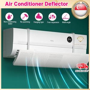 Jual New Aircon Wind Deflector Retractable Air Conditioner Wind Shield ...