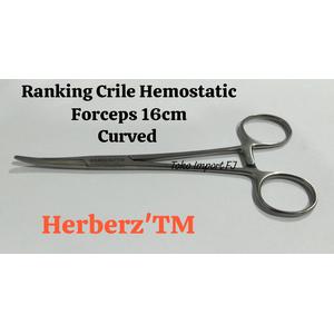 Jual Rankin Ranking Crile Hemostatic Forceps Curved 16cm Herberz ...
