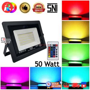 Jual Lampu Sorot Emico SMD LED 50 watt SNI IP65 Lampu Tembak Floodlight Lam - Kota Semarang ...