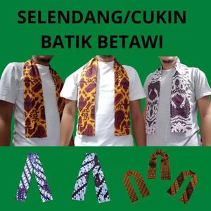 Jual YaK. cukin batik selendang motif batik tersedia warna putih & coklat - Jakarta Utara ...