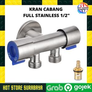 Jual Kran Shower Double Stop Kran Cabang Kanan Kiri Dua Stop Kran ...