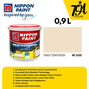 Jual Cat Tembok Exterior Premium Nippon Paint Weatherbond Tangy ...