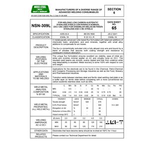 Jual KAWAT LAS STAINLESS NIKKO STEEL NSN 309L | AWS E309L-16 | PACK 4 ...