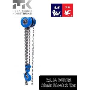Jual Chain Block HSZ / Chain Hoist / Katrol HSZ model 2 Ton 6 Meter ...