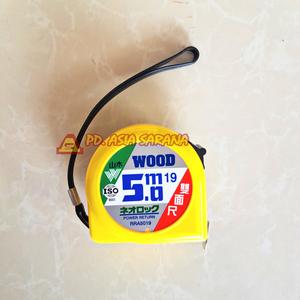 Jual Meteran Wood 5 Meter 2 Sisi Original Made In Taiwan - Meteran ...