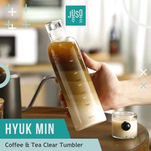 Promo Water Bottle Aesthetic Botol Minum Termos Botol Bening Estetik ...