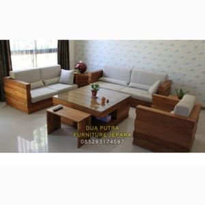 Jual Kursi Sofa Tamu Box Jati Minimalis Modern Kayu Jati Jepara - Kota ...