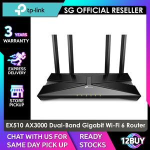 Jual TP-Link EX510 AX3000 Dual- Gigabit Wi-Fi 6 Router 12BUY.IOT ...