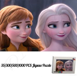 Jual Elsa and Anna Princess Puzzles for Kids And' Adults Beautiful ...