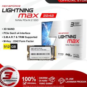 Jual SSD 128/256/512 GB MIDAS NVME M.2 - 128 GB - Kota Pontianak - Mako Komputer & Stationery ...