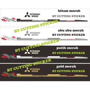 Jual BT stiker mobil mirage sticker mobil mitsubishi mirage stiker list ...