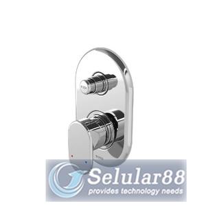 Jual Toto TX442MMC Lozza Mixer Bath Shower Kran Tanam Panas Dingin ...
