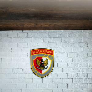 Jual STICKER SETIA WASPADA/ LOGO BURUNG GARUDA-SETIA WASPADA MERAH ...