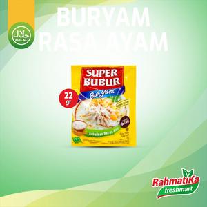 Jual Super Bubur BurYam Rasa Ayam 22 gram (Shachet) - Kota Tangerang ...