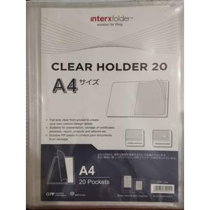 Jual Clear holder A4 Inter X isi 20 lembar - Hijau - Jakarta Barat ...