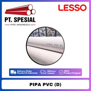 Jual Pipa PVC D Standard Lesso 1 1/4 inch - 12 inch / Pipa PVC Lesso ...