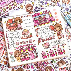 Jual STIKER STICKER PACK [25 LEMBAR]/ STIKER MODEL GIRL CUTE - Kota ...