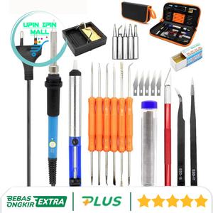 Jual Alat Solder Listrik Set Lengkap Electric Solder Kit Iron 60 Watt ...