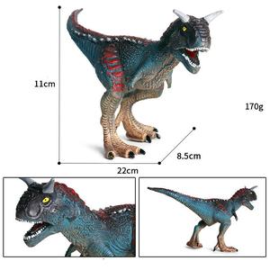 Jual 20cm Realistic Carnotaurus Model Action figure CretaceousPeriod ...